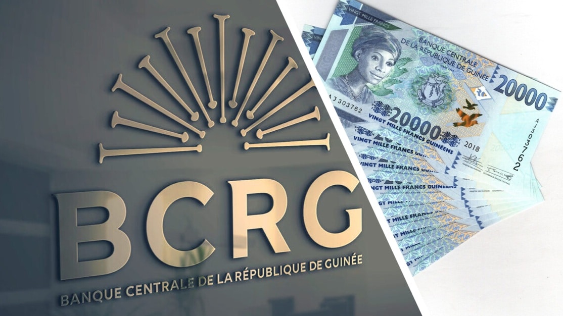 la BCRG diffuse les numéros de série des billets volés