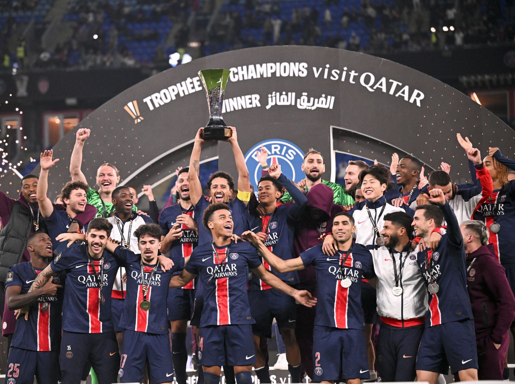 Ligue des champions le PSG remporte le premier sacre